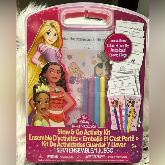 Disney | Toys | Disney Princess Stow Go Activity Kit New | Poshmark